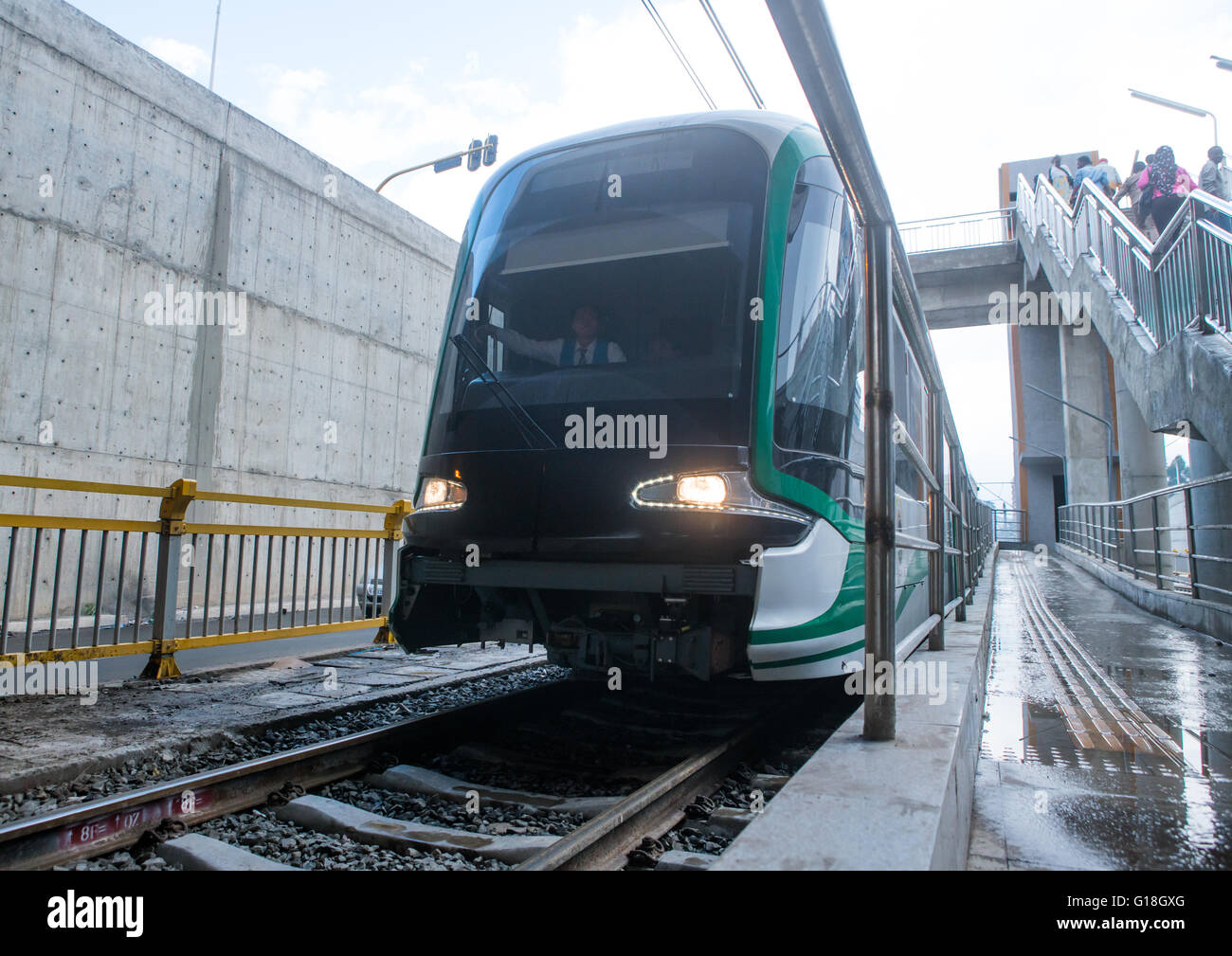 Addis ababa light rail hi-res stock photography and images - Alamy