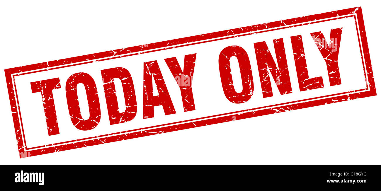 Today only rubber stamp hi-res stock photography and images - Alamy