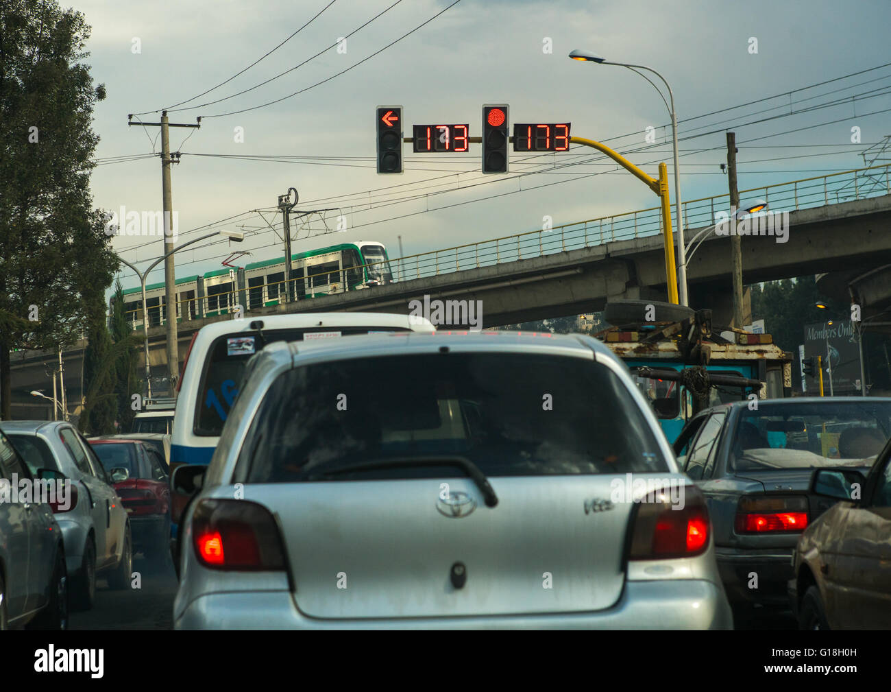 Addis ababa light rail hi-res stock photography and images - Alamy