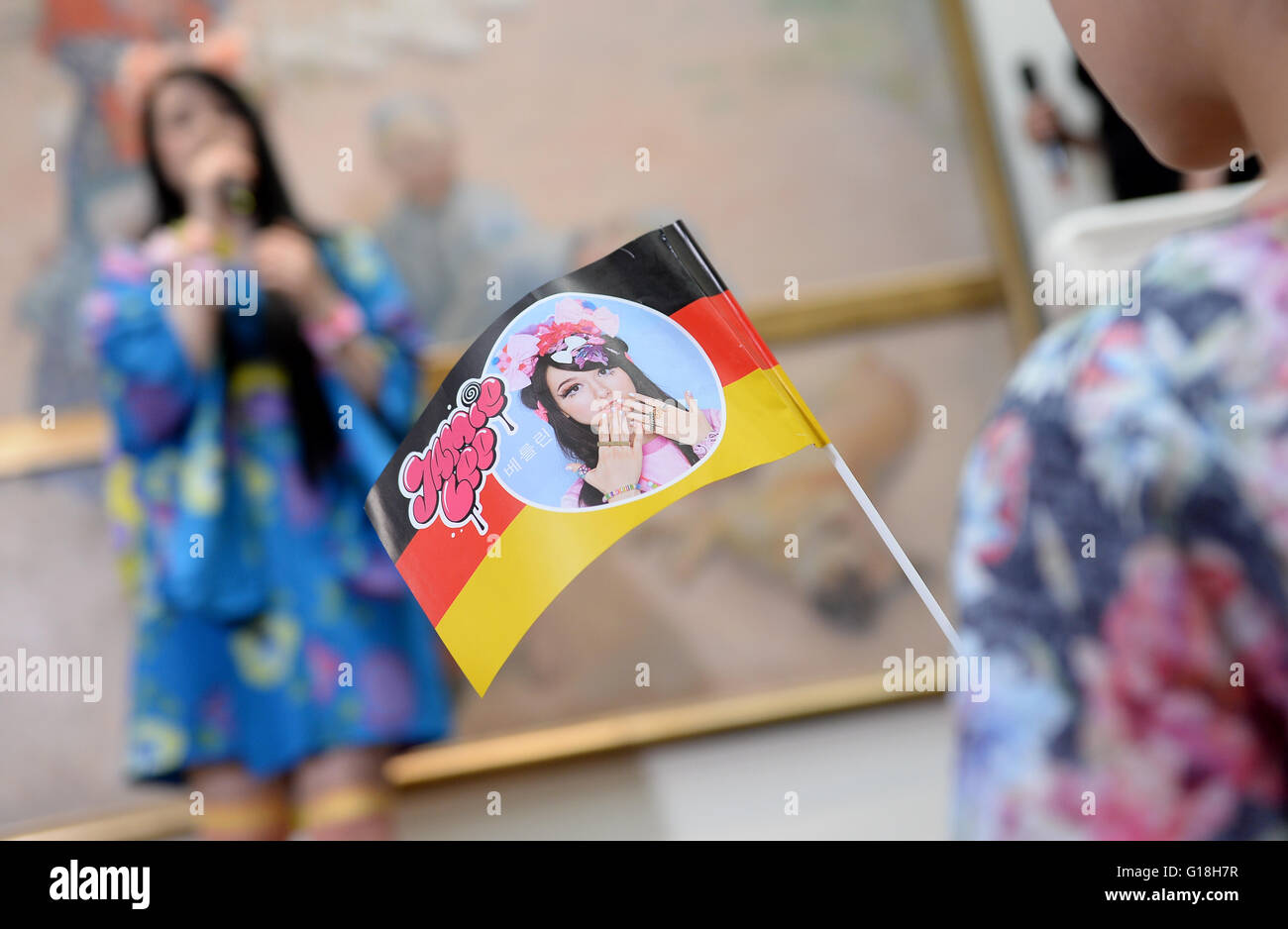 Stockholm, Sweden. 10th May, 2016. German singer Jamie-Lee Kriewitz ...