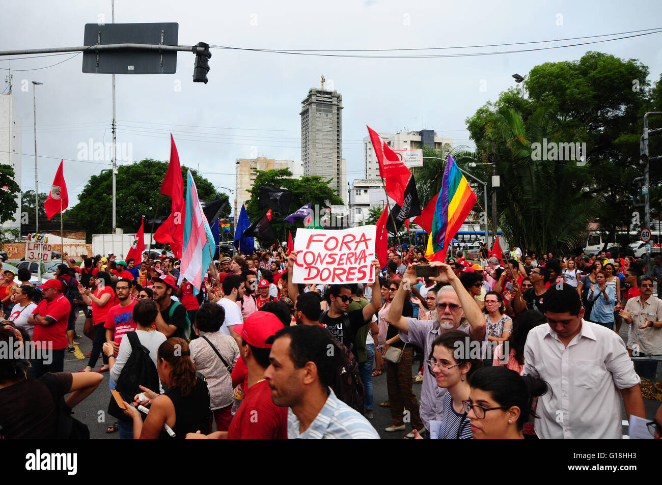 RECIFE, PE - 05/10/2016: MOBILIZATION DAY AGAINST COUP - The Frente ...