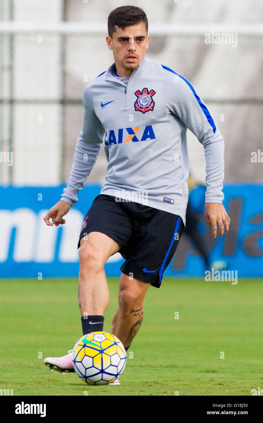 SAO PAULO, Brazil - 05/10/2016: TRAINING CORINTHIANS - Fagner during ...