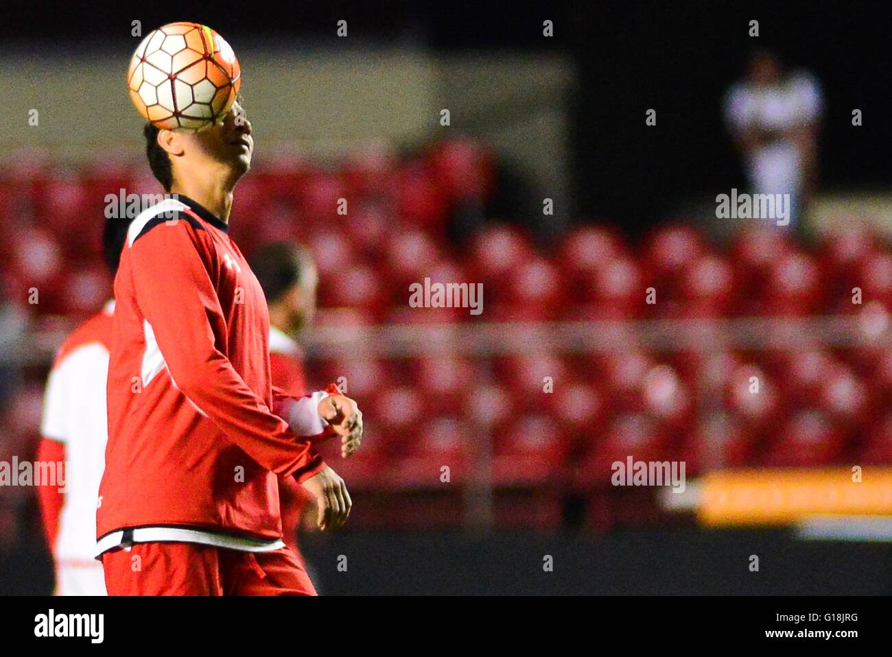 SAO PAULO, Brazil - 10/05/2015: TRAINING SPFC - PH Ganso during ...
