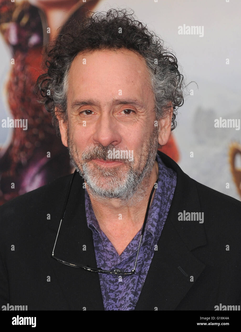 Uk, Uk. 10th May, 2016. Tim Burton attends the European Premiere of ...
