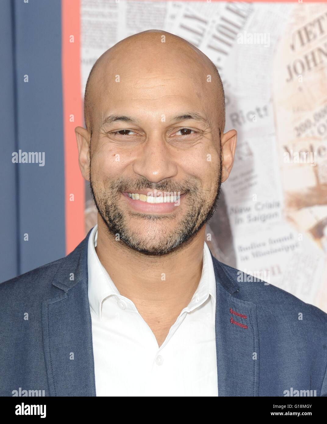 Los Angeles, CA, USA. 10th May, 2016. Keegan Michael-Key at arrivals ...