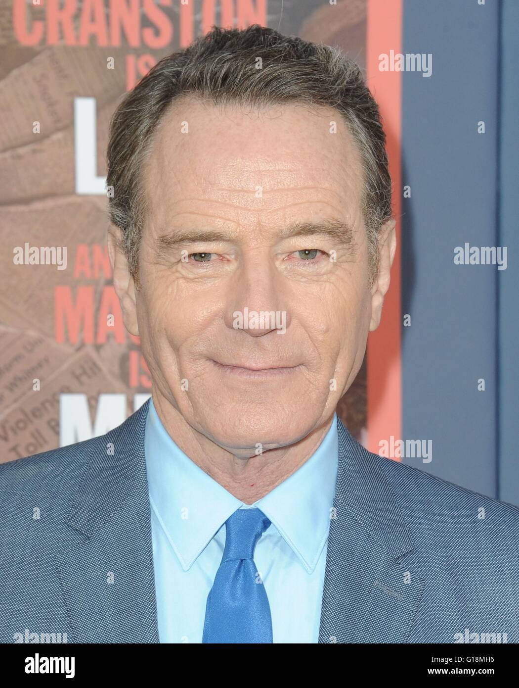 Los Angeles, CA, USA. 10th May, 2016. Bryan Cranston at arrivals for ...