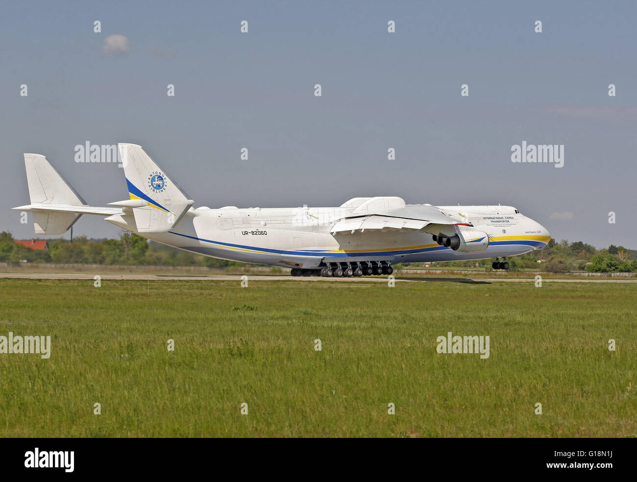 Kiev, Ukraine. 10th May, 2016. Ukrainian Antonov An-225 Mriya ("Dream ...