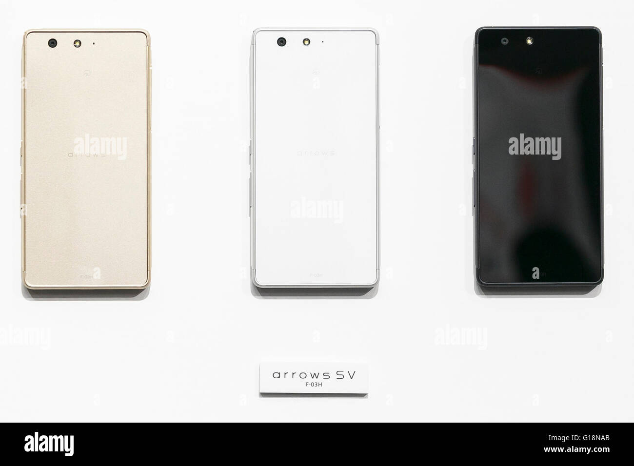 Tokyo, Japan. 11th May, 2016. NTT DOCOMO Inc. launches 7 new mobile ...