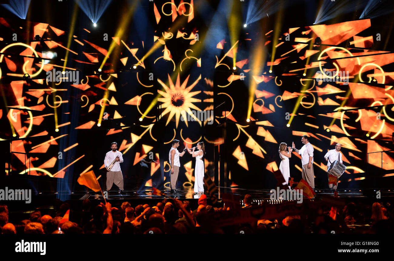 Stockholm, Sweden. 10th May, 2016. The band Argo representing Greece ...