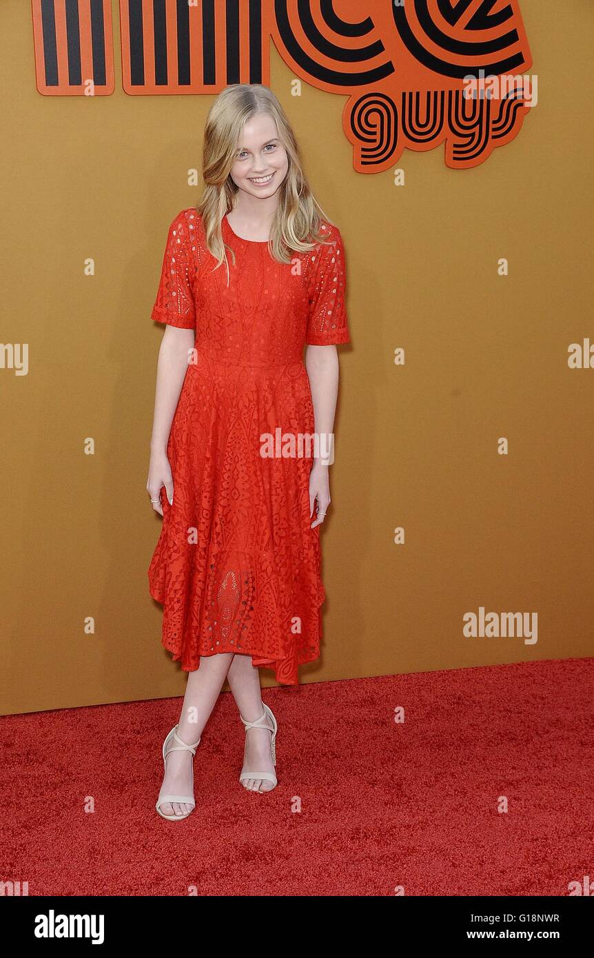 Angourie Rice at arrivals for THE NICE GUYS Premiere, TCL Chinese 6 ...