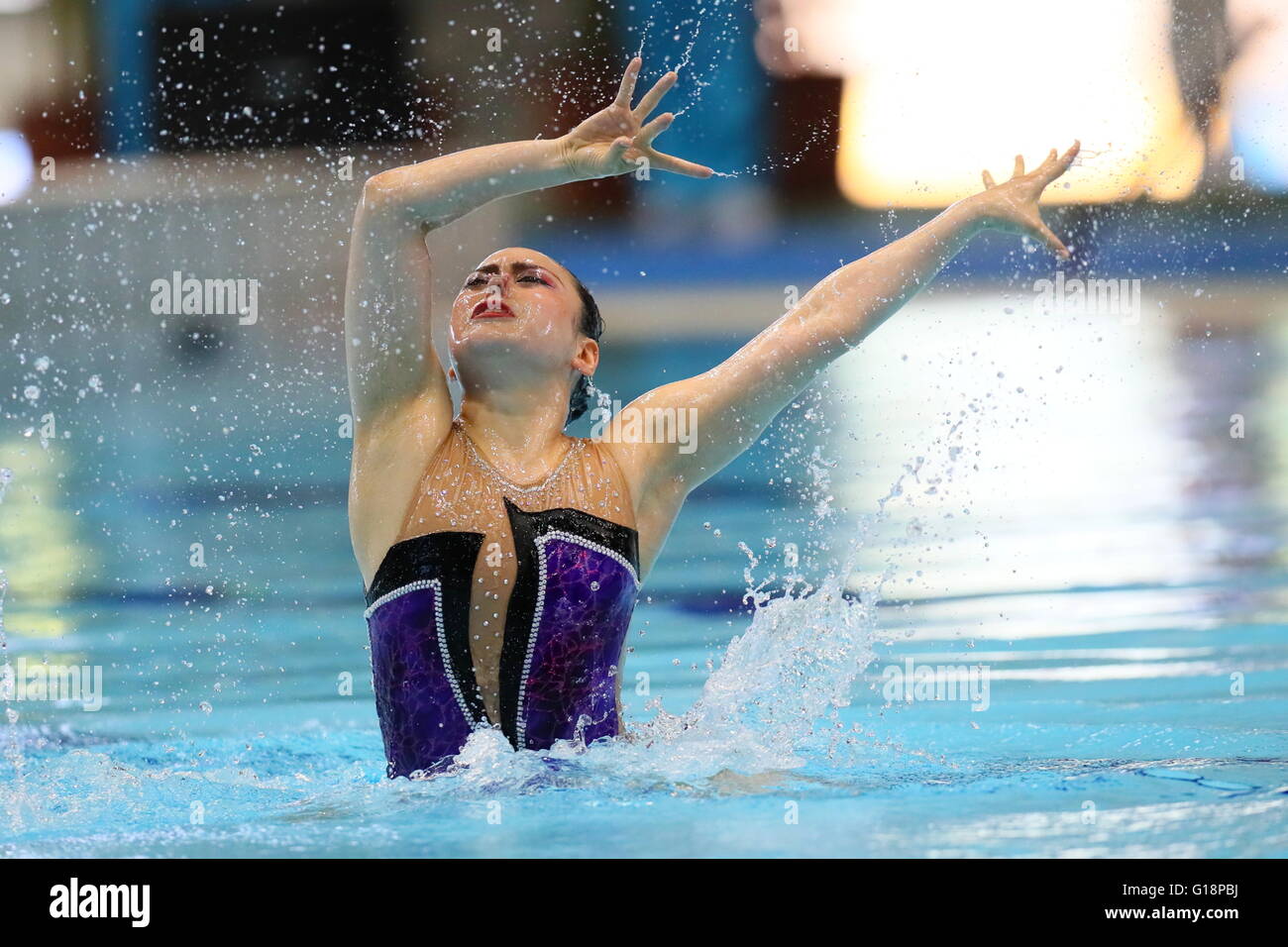 Tokyo, Japan. 1st May, 2016. Tomoyo Kashima Synchronized Swimming : The ...