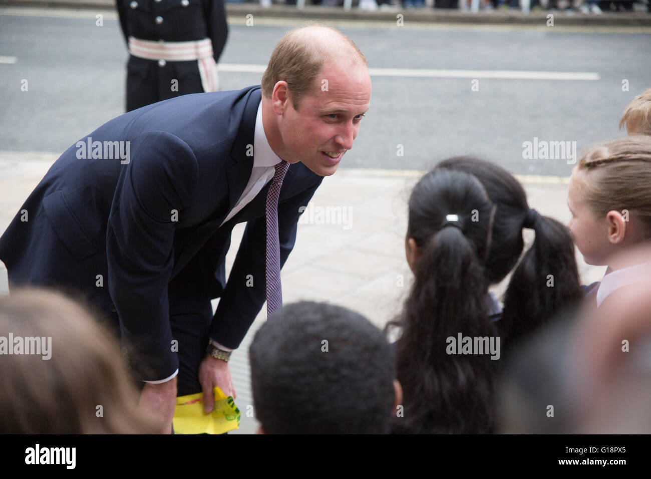 Oxford, UK 11th May 2016. HRH Prince William opens the Newly revamped ...