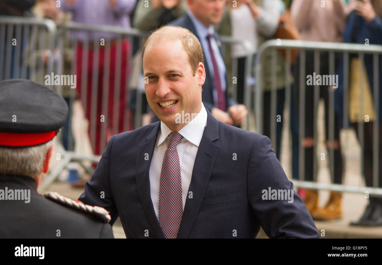 Oxford, UK 11th May 2016. HRH Prince William opens the Newly revamped ...
