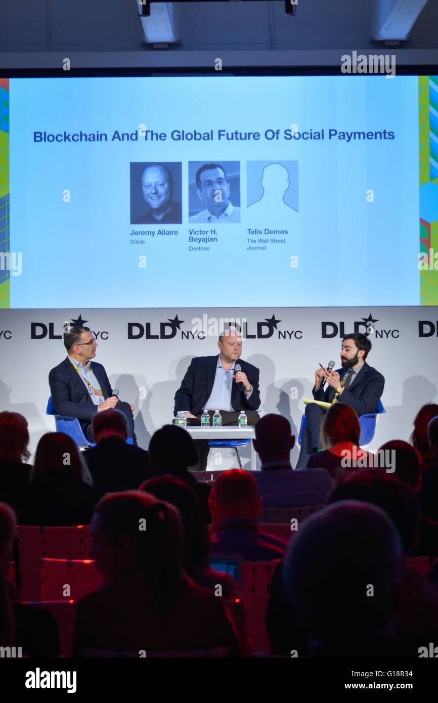 (L. To R.) Victor H. Boyajian (Dentons) Jeremy Allaire (Circle) Telis ...