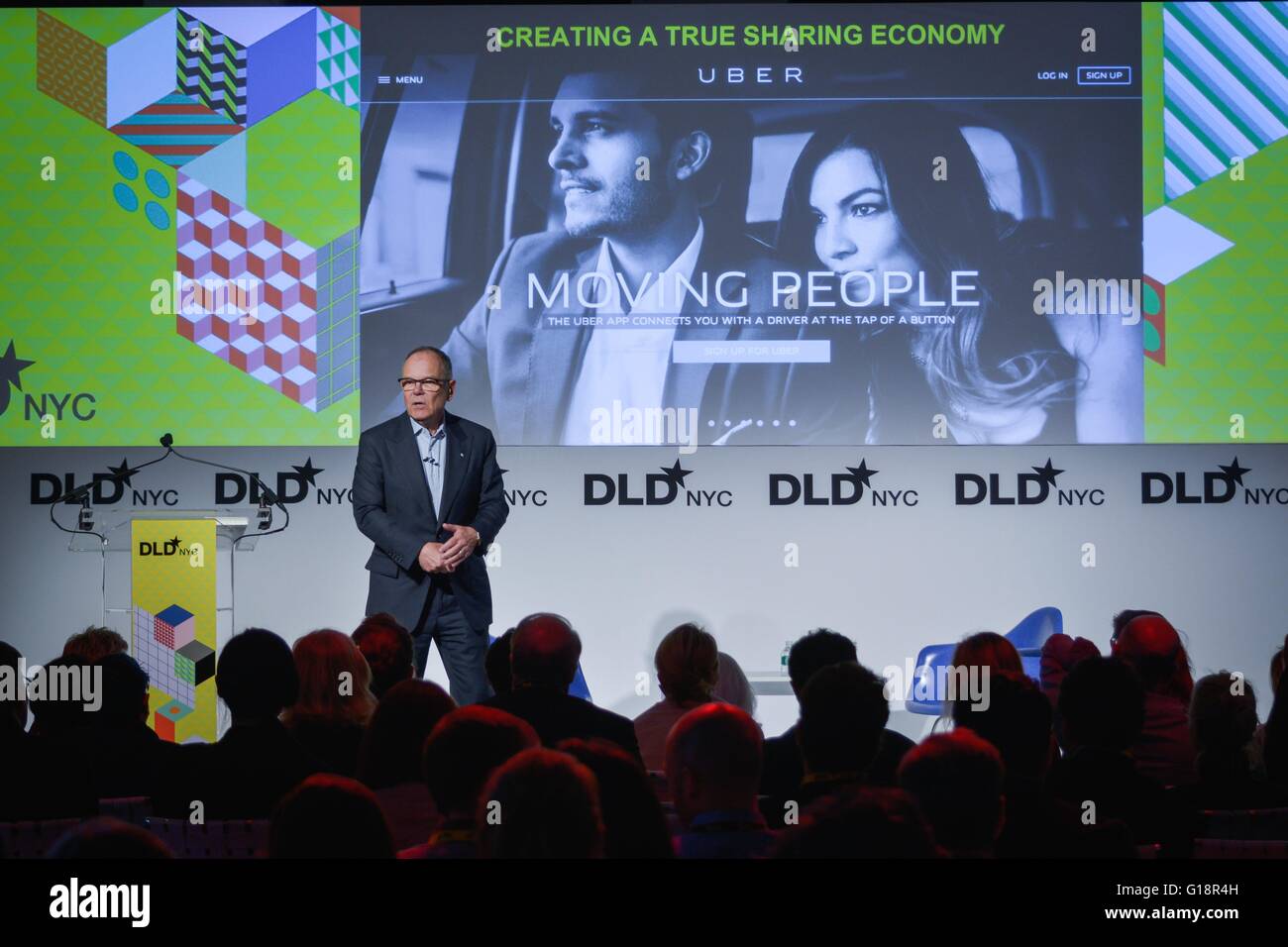 Don Tapscott (The Tapscott Group) during the DLDnyc Conference 2016 ...