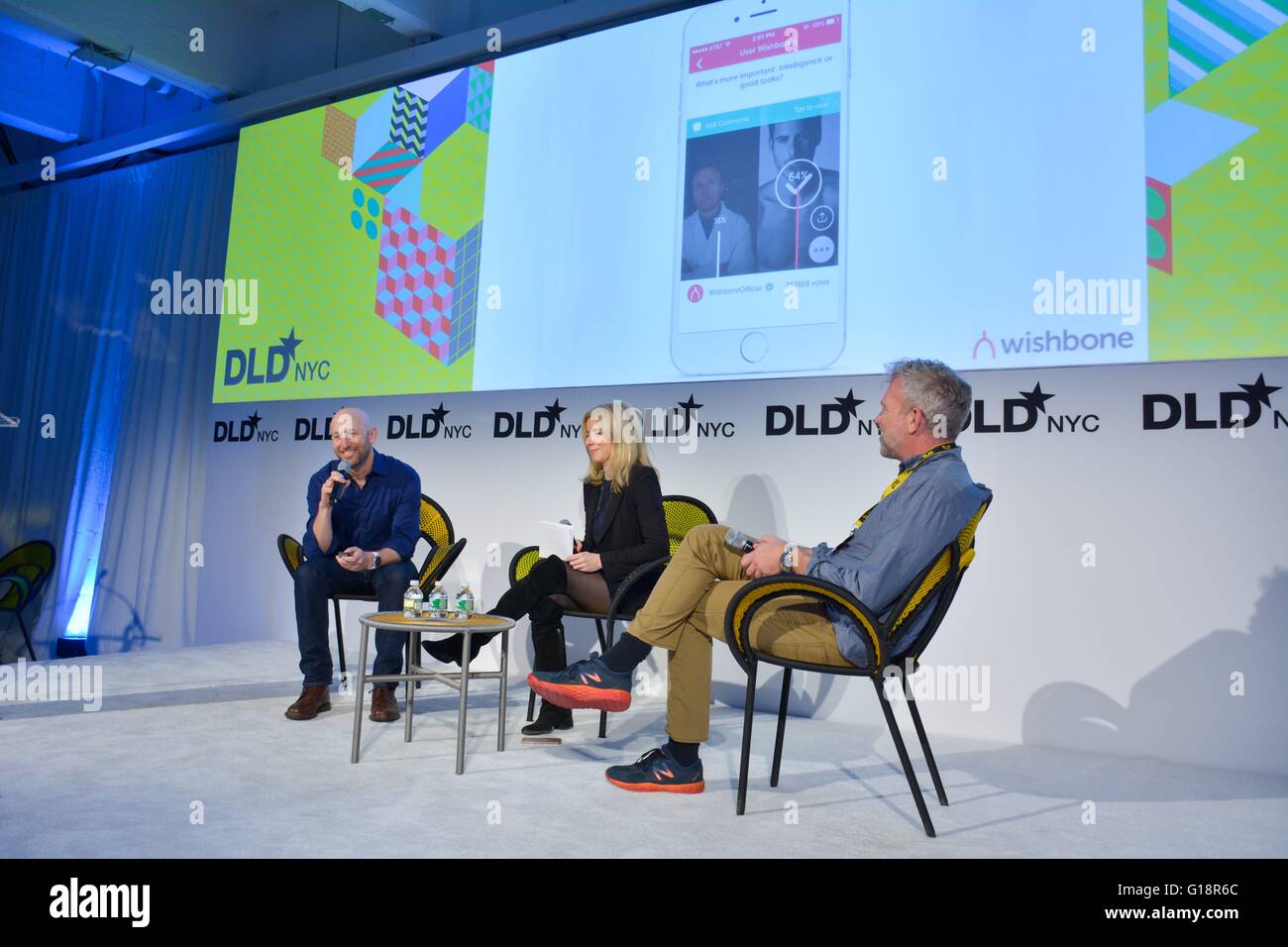 (L. To R.) Jason Rapp (Wishbone), Anne Philippi (Journalist), Benjamin ...