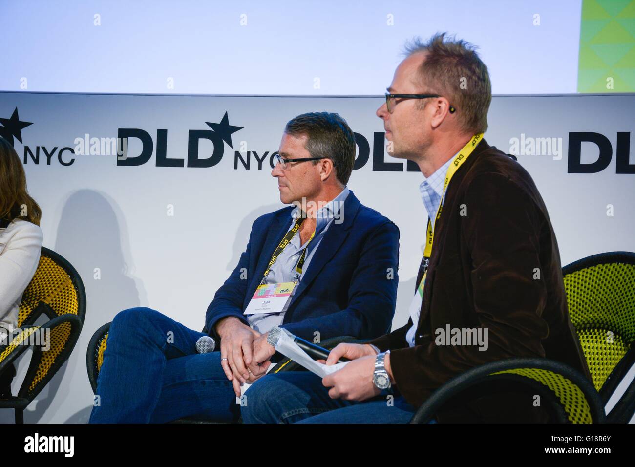 (L. To R.) John Battelle (NewCo), Peder Anker, (NYU Gallatin School of ...