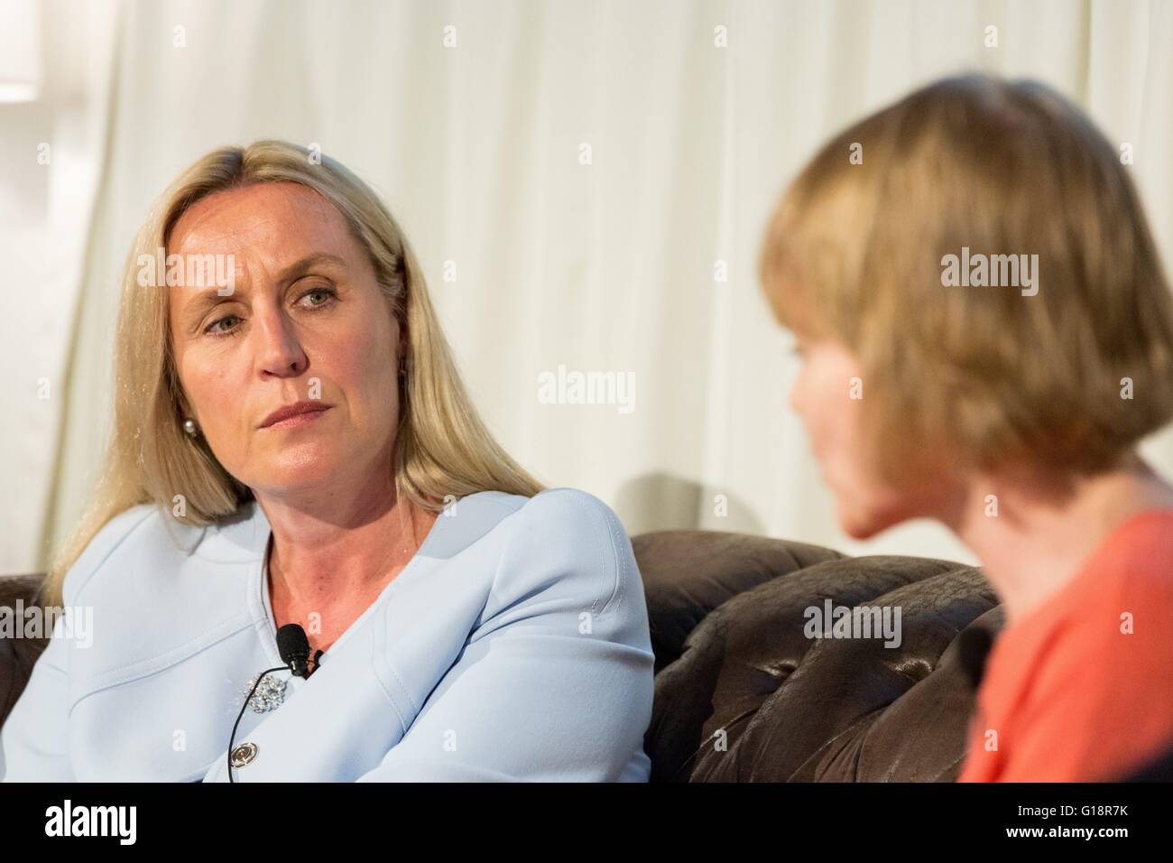 (L. To R.) Iris Bohnet (Havard Kennedy School), Diane Brady (dBmedia ...