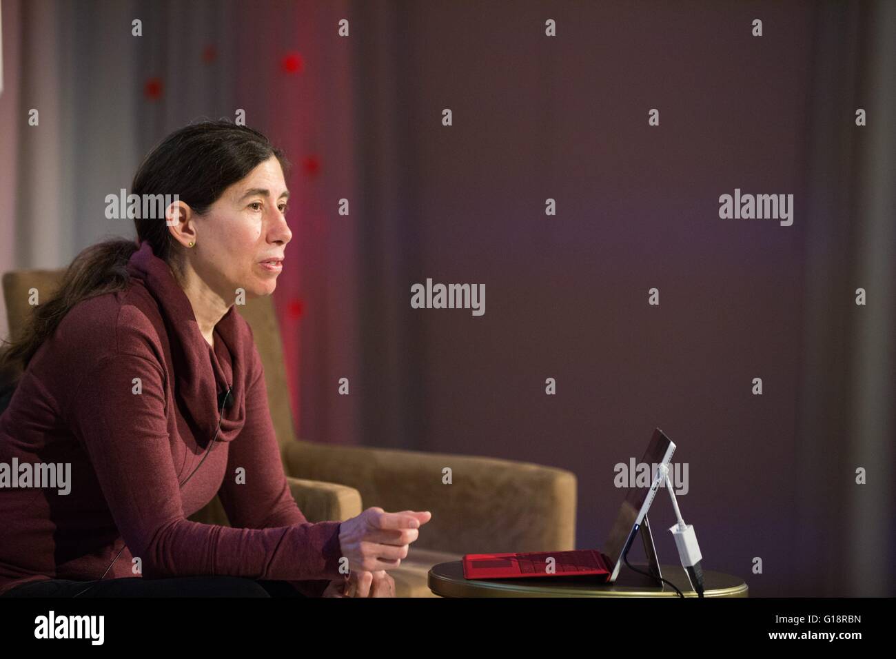 Ellen Jorgensen, Genspace during the DLDnyc Conference 2016, Center548 ...