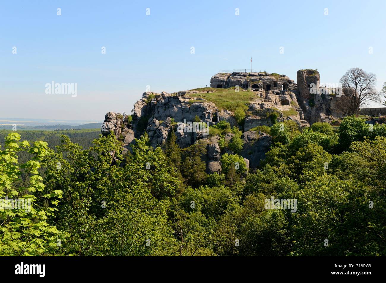 Regenstein Castle (German: Burg Regenstein), a popular tourist ...