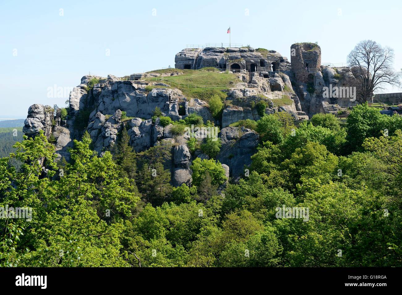 Regenstein Castle (German: Burg Regenstein), a popular tourist ...