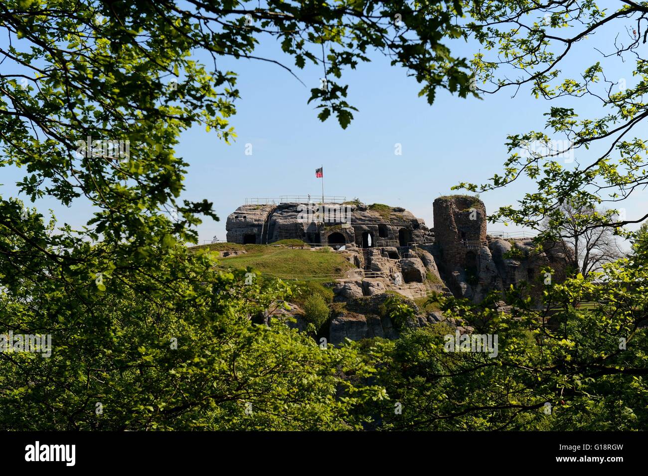 Regenstein Castle (German: Burg Regenstein), a popular tourist ...