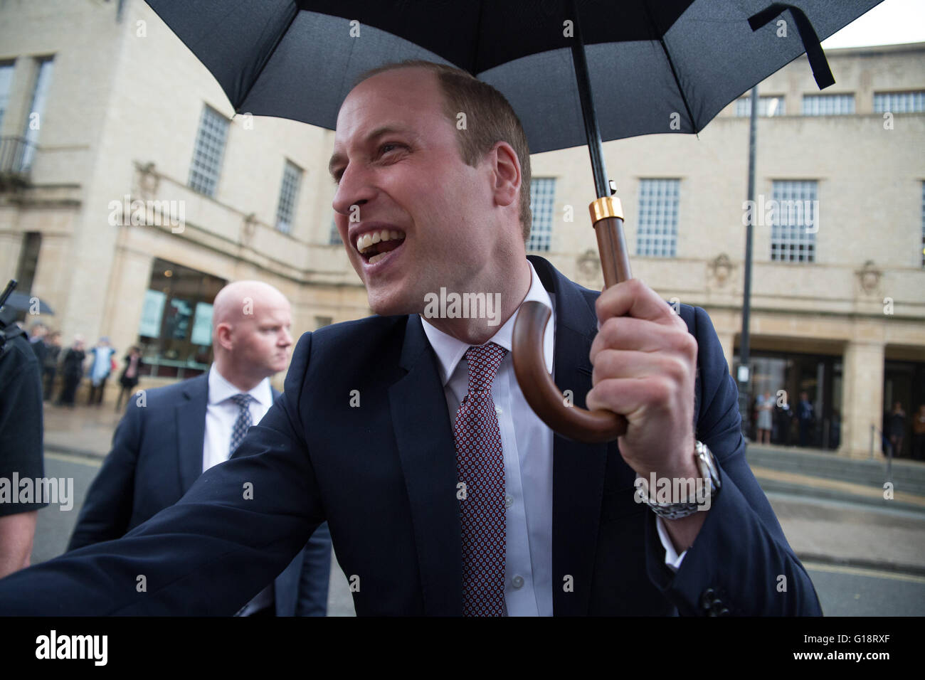 Oxford, UK 11th May 2016. HRH Prince William opens the Newly revamped ...
