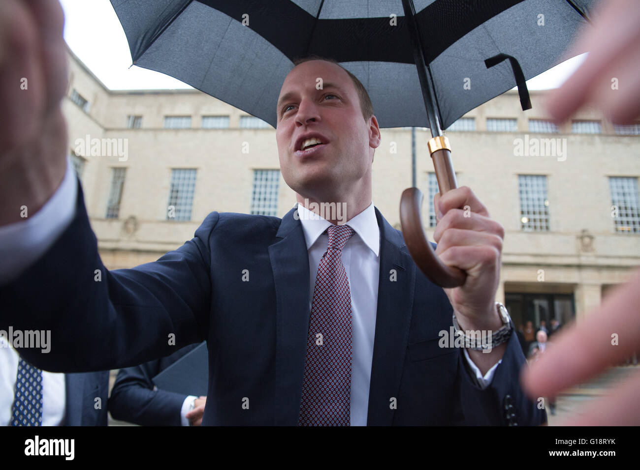 Oxford, UK 11th May 2016. HRH Prince William opens the Newly revamped ...