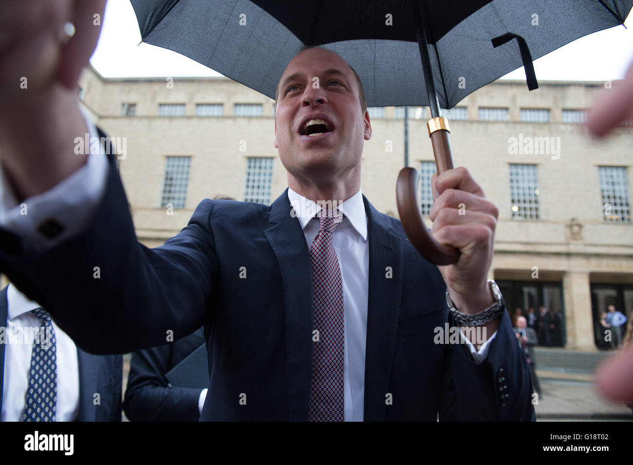 Oxford, UK 11th May 2016. HRH Prince William opens the Newly revamped ...