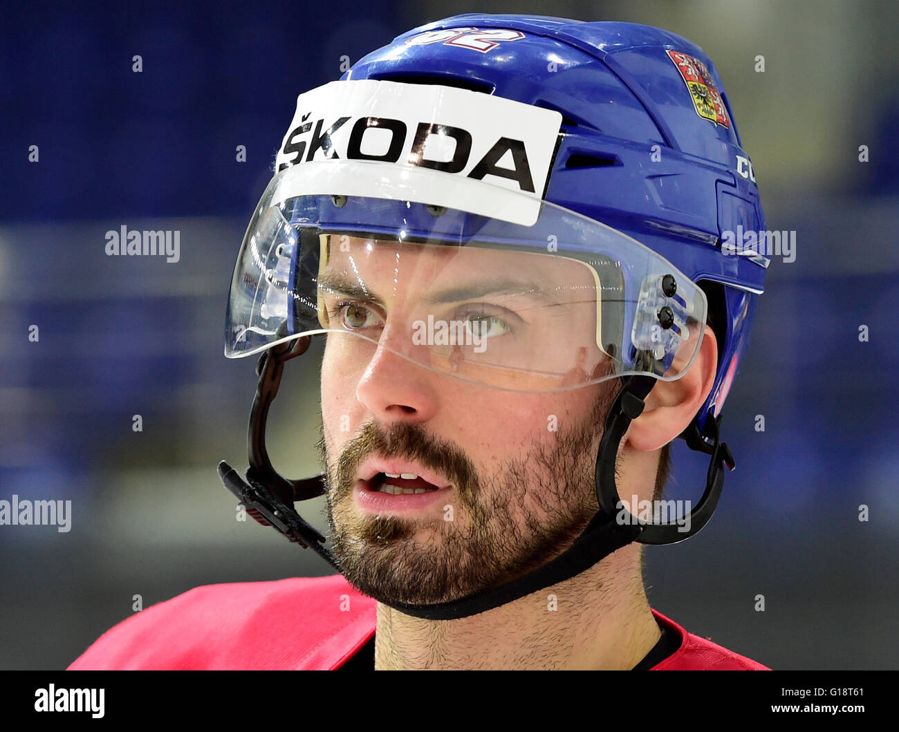 Czech player Michal Repik is pictured during the training session of ...