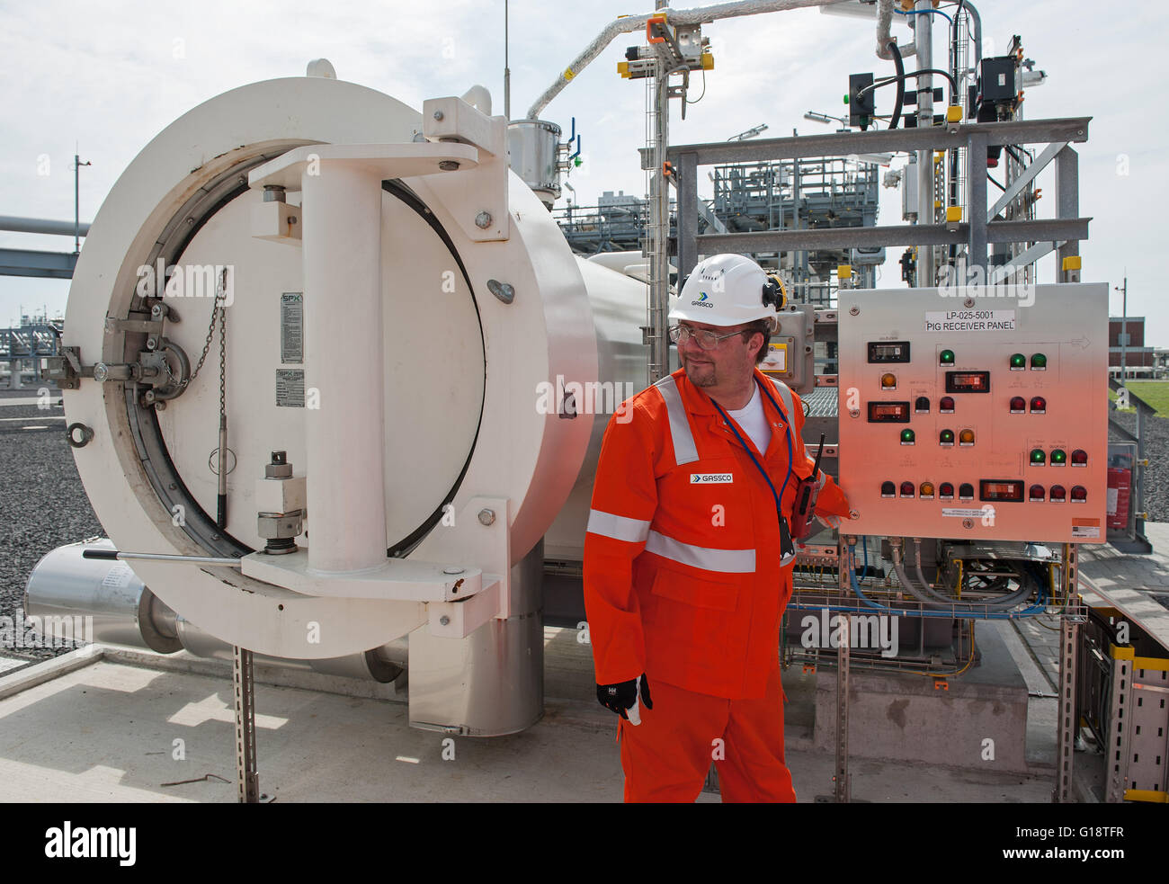 Emden, Germany. 11th May, 2016. Project Manager Michael Tammäus of the ...