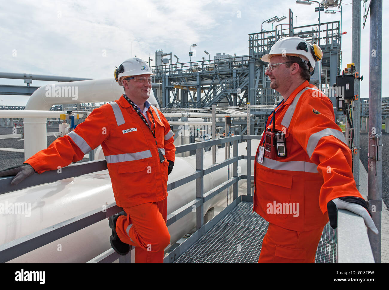 Emden, Germany. 11th May, 2016. The Gassco General Manager Alfred ...