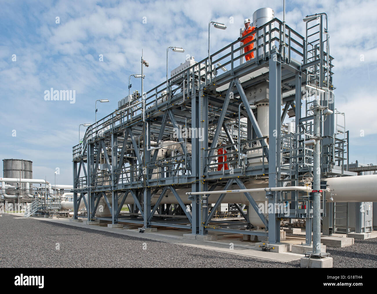 Emden, Germany. 11th May, 2016. The Gassco General Manager Alfred ...