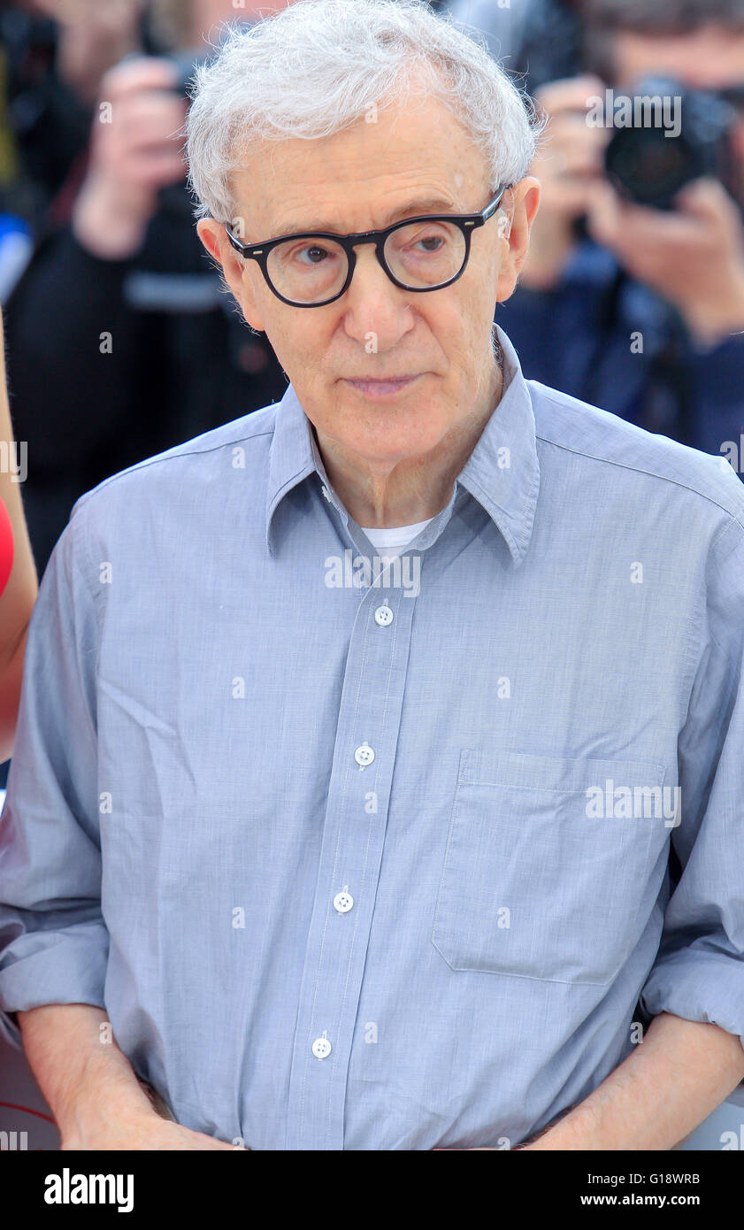Cannes, France. 11th May, 2016. Woody Allen Director Cafe Society ...