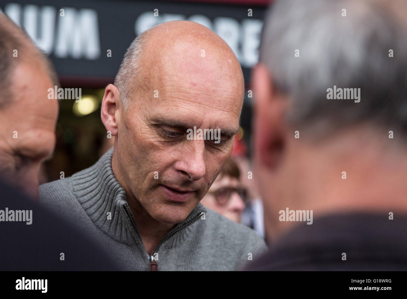 London, UK. 10th May, 2016. Alan Dickens, who made 231 appearances for ...