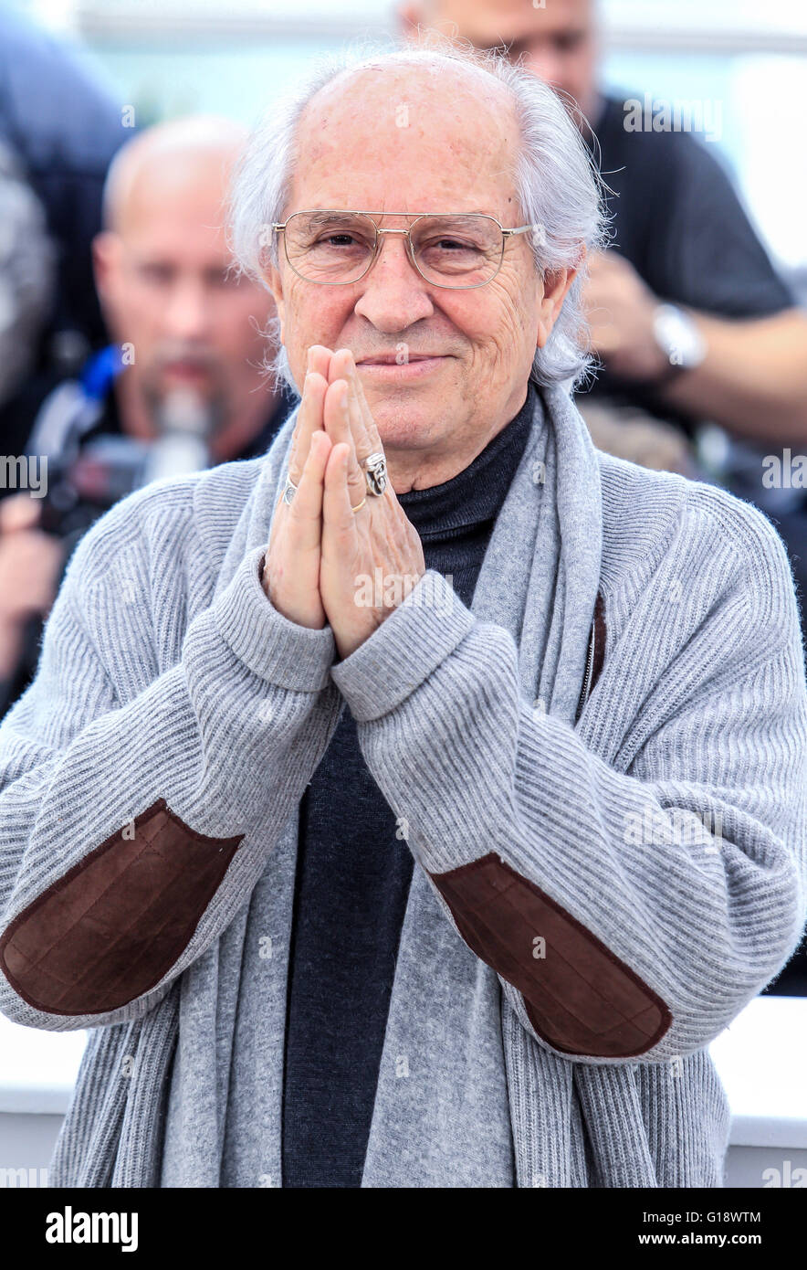 Cannes, France. 11th May, 2016. Vittorio Storaro Cameraman Cafe Society ...