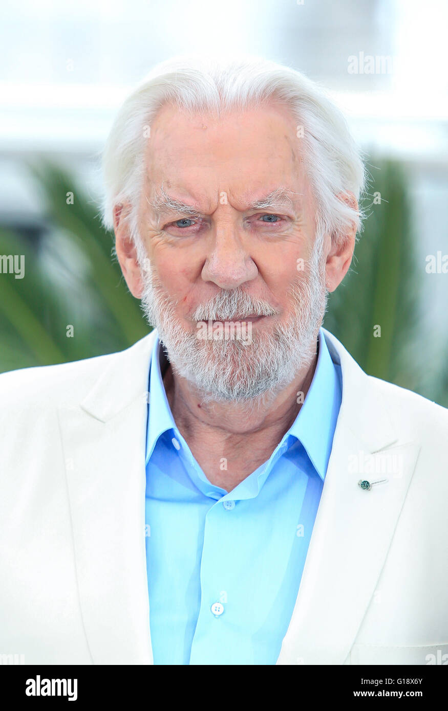 Cannes, France. 11th May, 2016. Donald Sutherland Actor The Jury ...