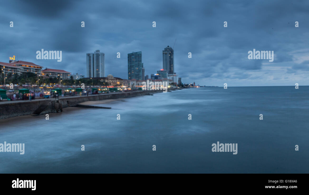 Colombo, Sri Lanka, 11th May, 2016 . cloudy evening in Colombo, Sri ...