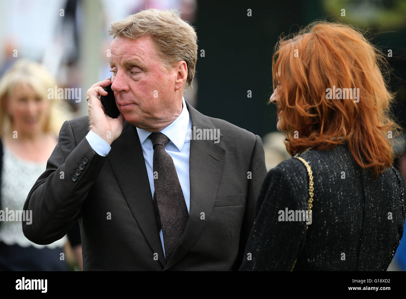 Harry Redknapp & And Wife Sandra Tattersalls Musudora Stakes Dante ...