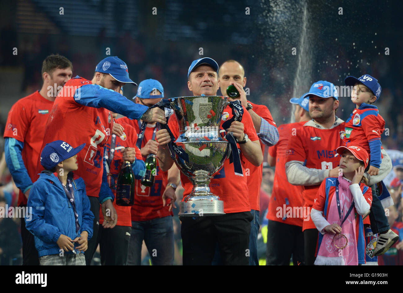 Pilsen, Czech Republic. 11th May, 2016. Czech soccer team Victoria ...