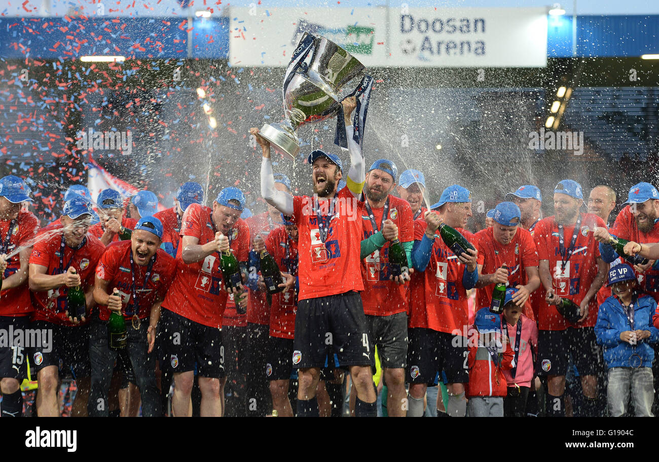 Pilsen, Czech Republic. 11th May, 2016. Czech soccer team Victoria ...