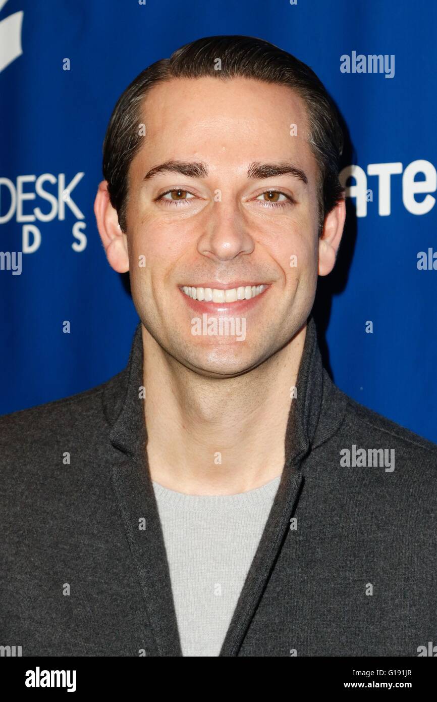 Zachary Levi at arrivals for The 2016 Drama Desk Awards Nominees ...