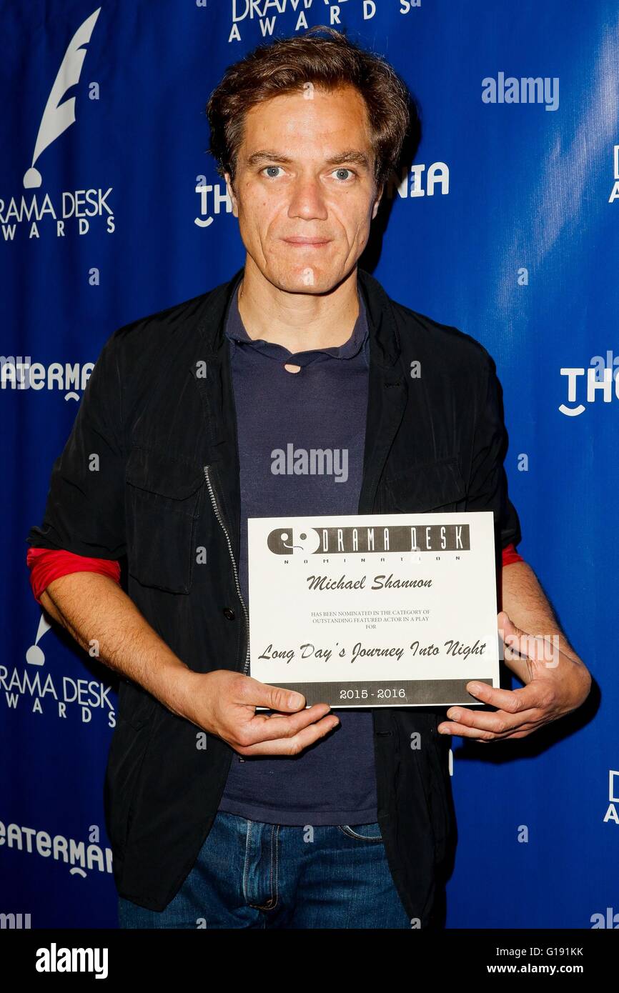 New York, NY, USA. 11th May, 2016. Michael Shannon at arrivals for The ...