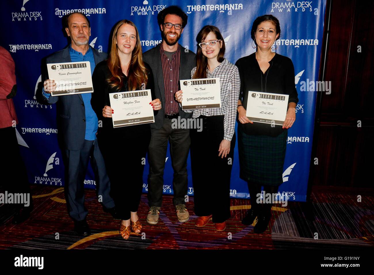 New York, NY, USA. 11th May, 2016. Kevin Cunningham, Meghan Finn, at ...