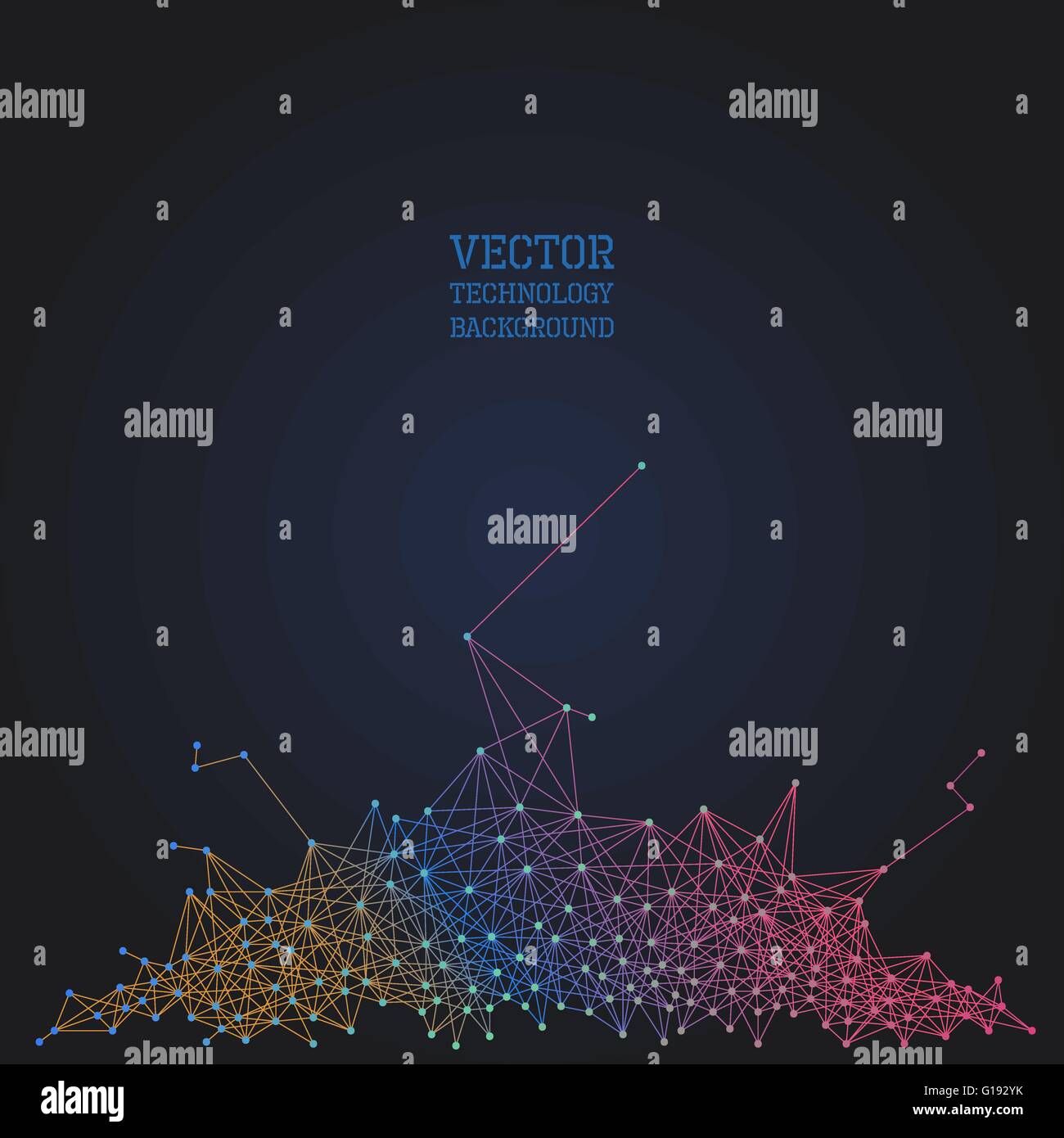 Network abstract polygonal background Stock Vector Image & Art - Alamy
