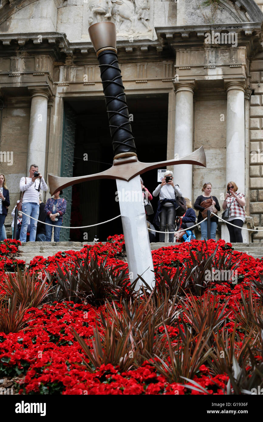 Girona Flower festival 2016, Temps de Flors, Catalonia, Spain Stock ...