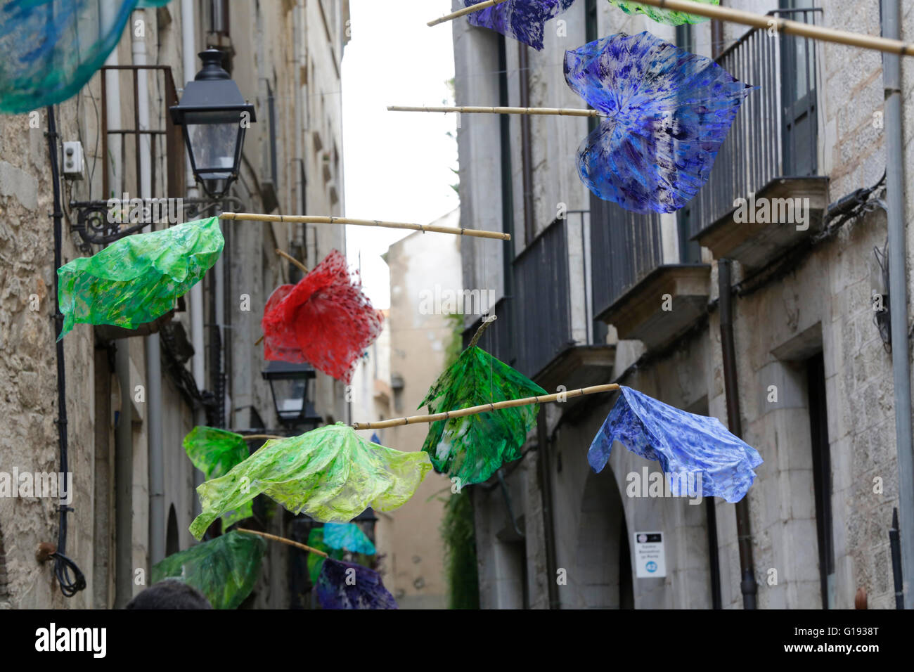 Girona Flower festival 2016, Temps de Flors, Catalonia, Spain Stock ...