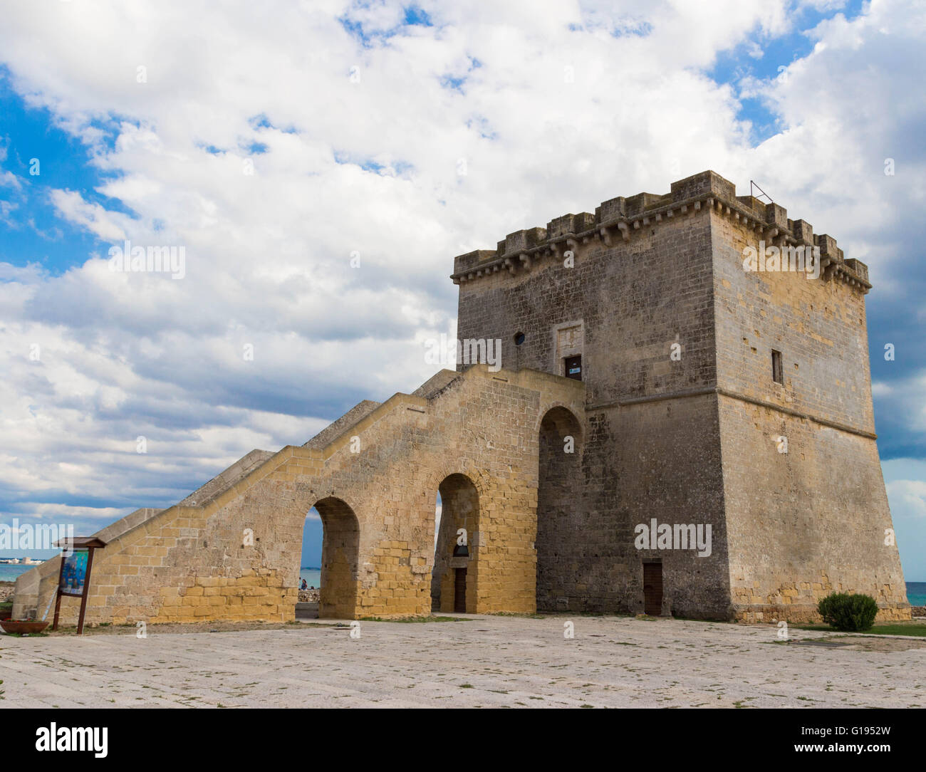Lapillo Tower 03 Stock Photo - Alamy