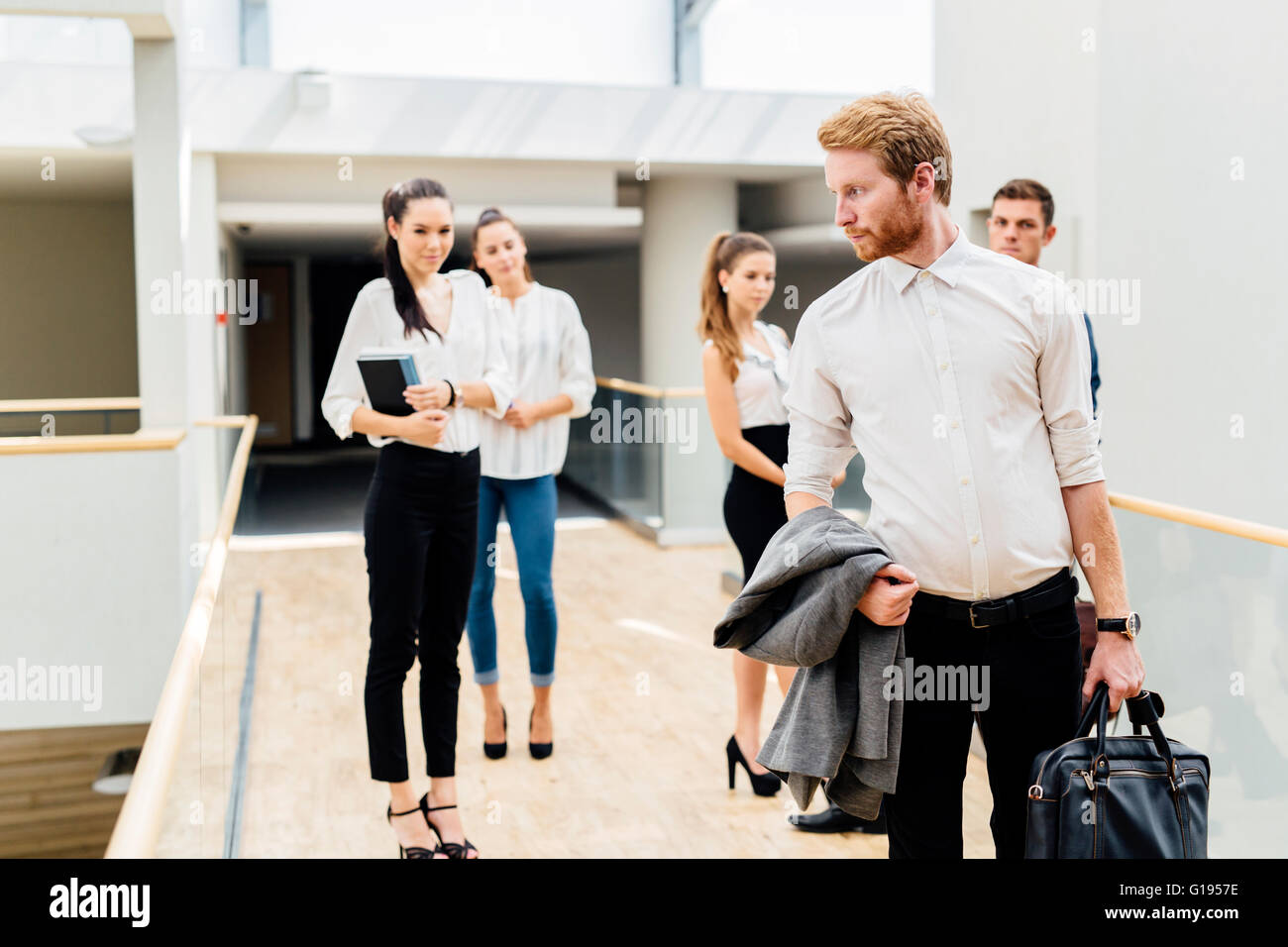 Group of professional business people posing Stock Photo - Alamy