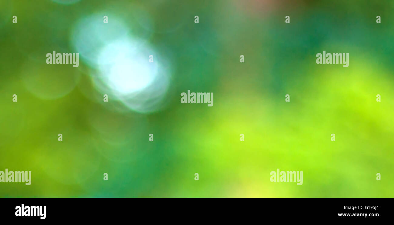 Green background bokeh Stock Photo - Alamy